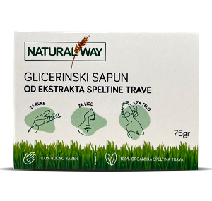 Glicerinski sapun od speltine trave