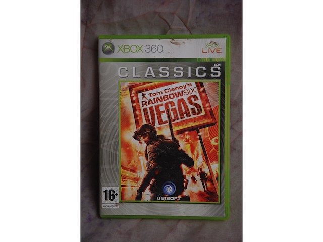 Xbox 360  IGRICA TOM CLANCYS RAINBOWNSIX  VEGAS