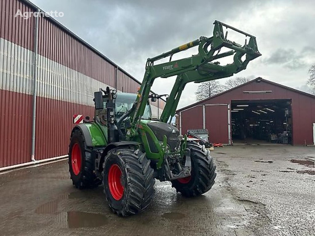 Fendt 724 S4 Profi Plus +FL+FH traktor točkaš