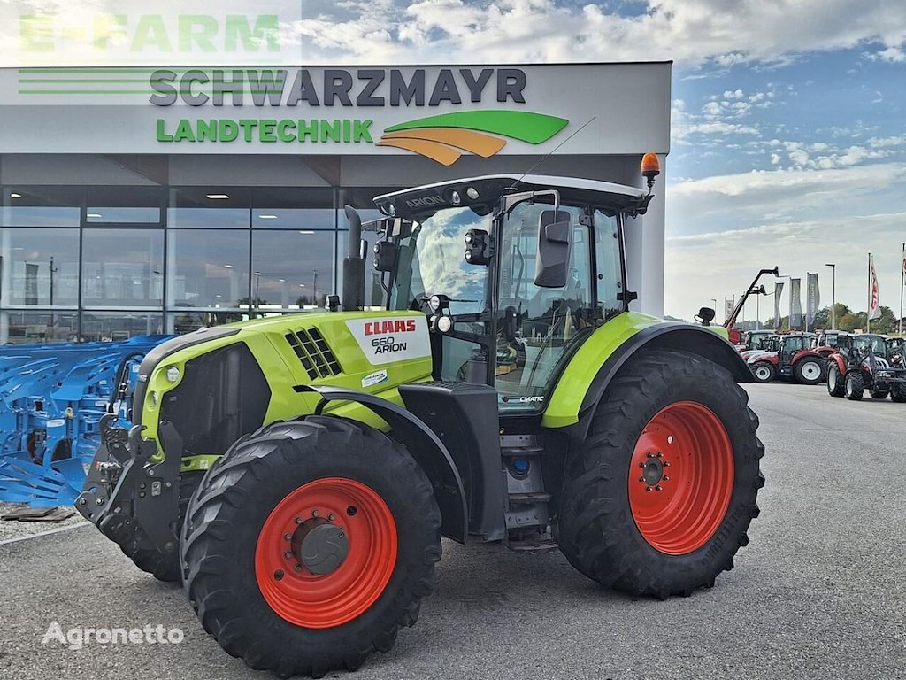 Arion 660 cebis cmatic CMATIC CEBIS traktor točkaš