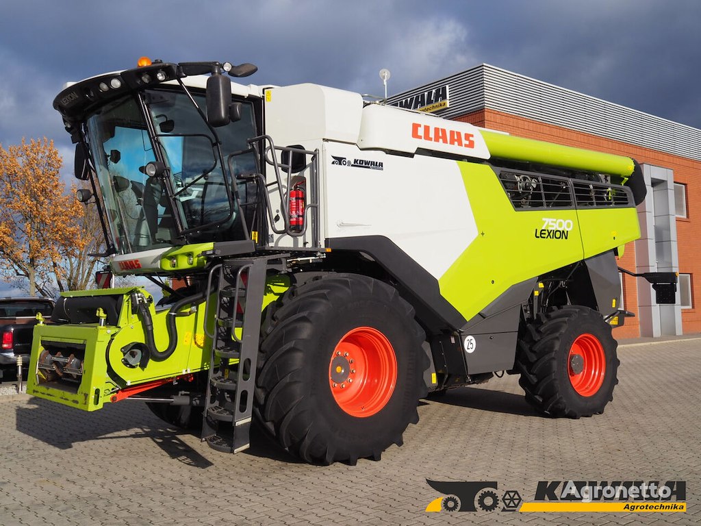 Claas Lexion 7500 4WD CEMOS + V770 kombajn za žito