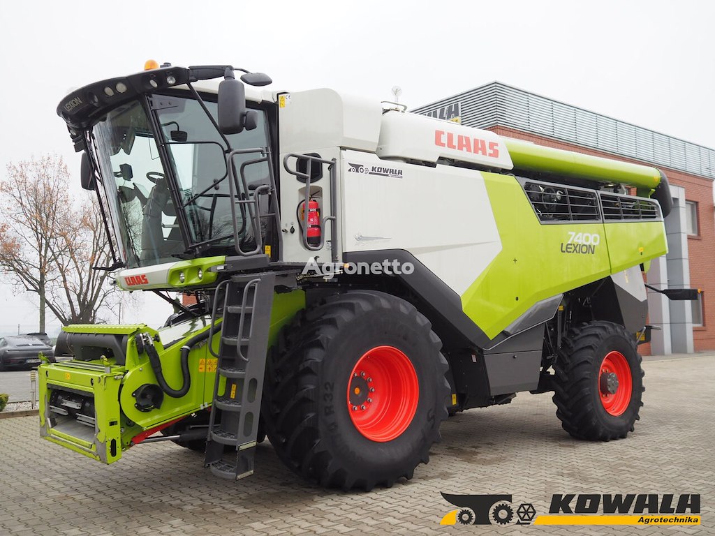 Claas Lexion 7400 4WD GPS + V770 kombajn za žito