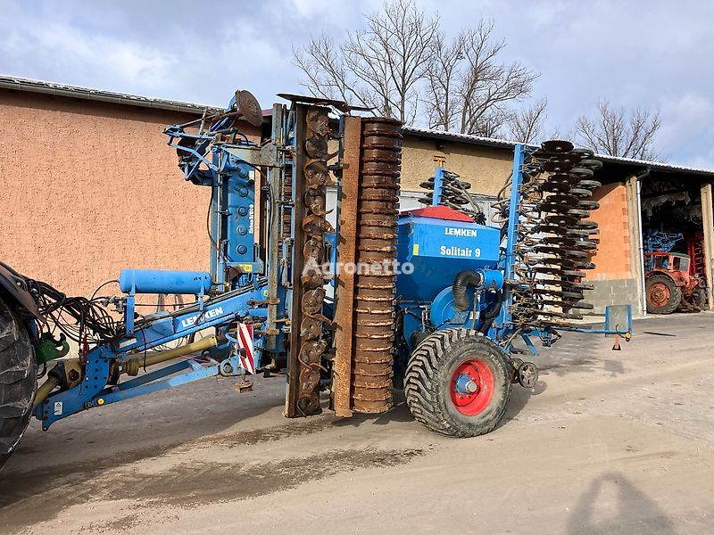 Lemken Solitair 9/600 KA-DS mit Zirkon 9/600 KA kombinovana sejalica