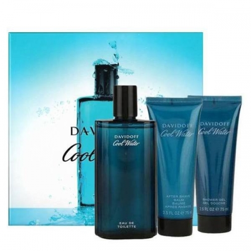 Davidoff Set Cool Water M 125ml edt + 75ml ASB + 75ml SG