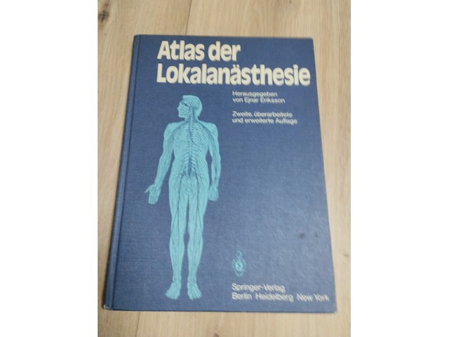 Atlas der Lokalanasthesie na nemačkom jeziku