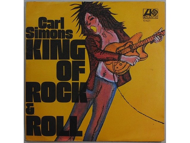 Carl Simons – King Of Rock &; Roll 7` SINGL