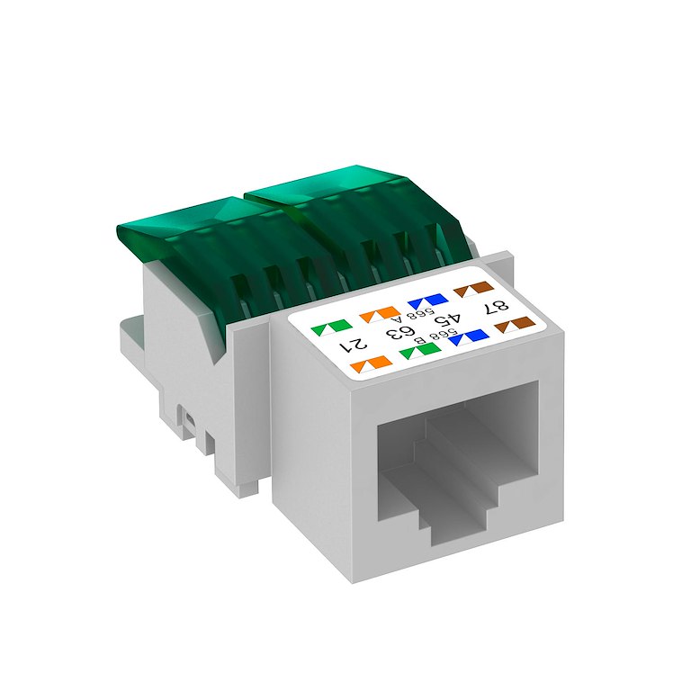 Priključni modul računarske tehnike RJ45, kat.