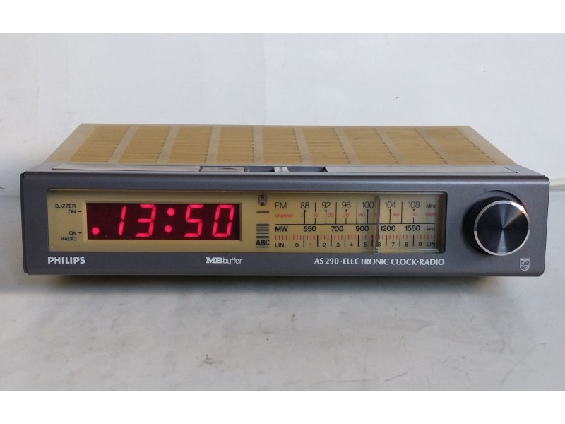 radio clock PHILIPS AS-290