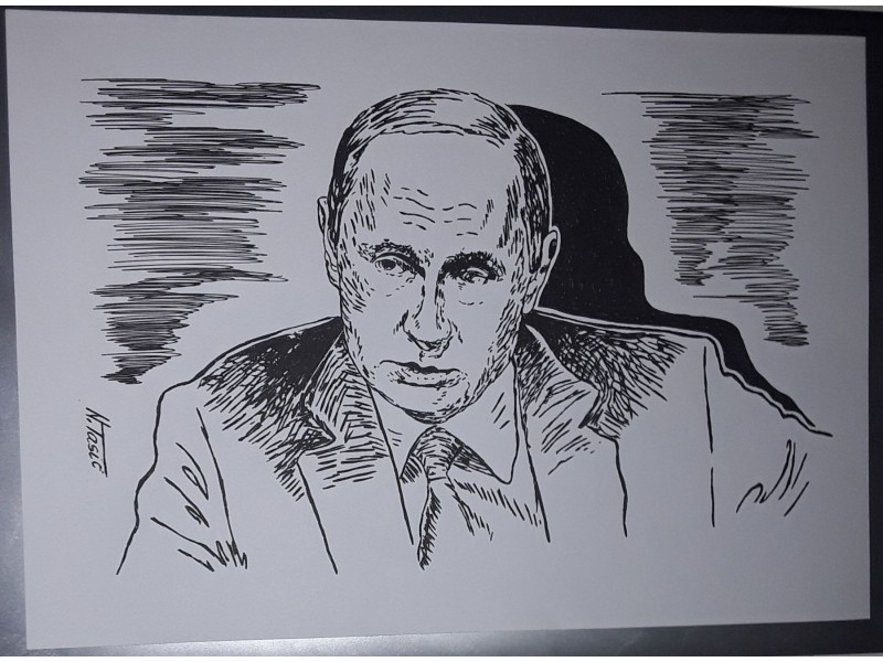 Crtez A4 - Putin