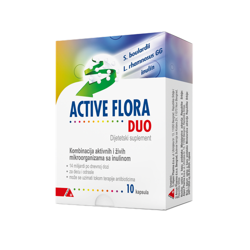 Active Flora Duo Probiotik Kapsule 10kom