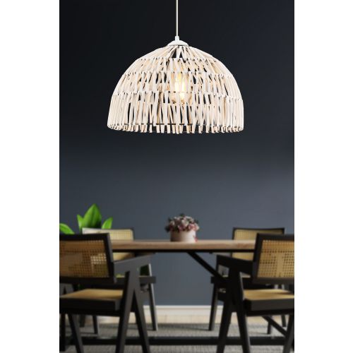 Plaz - White White Chandelier