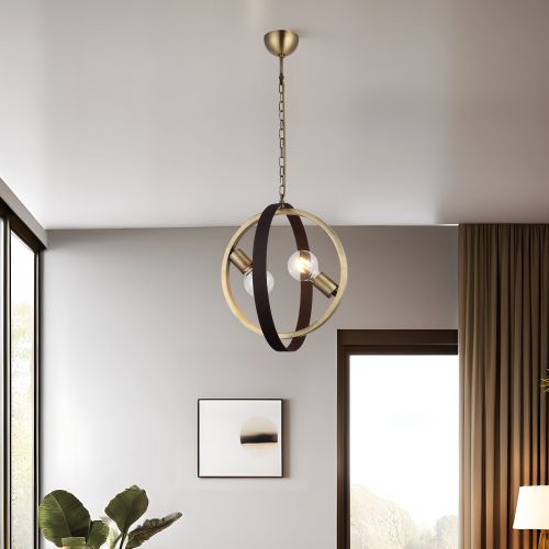 Tado - 75-02 Antiquation Brown Chandelier