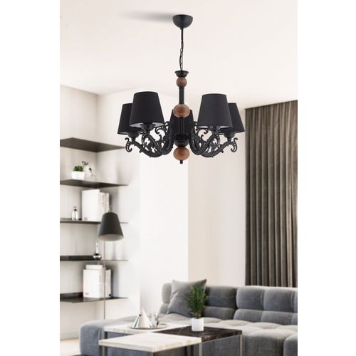 Fiona Wood - Black, Brown Black Brown Chandelier