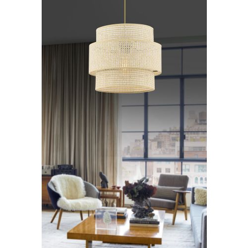 Cascade - Cream Cream Chandelier