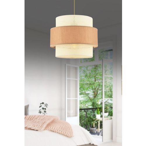 Cascade - White, Brown White Brown Chandelier