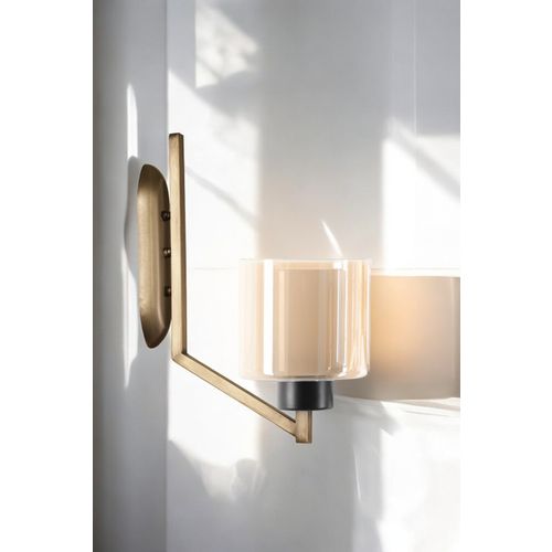 Ruby - 8504-1AP Gold Cream Wall Lamp