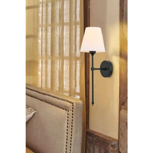 Dawin - 8876-2P Black Cream Wall Lamp