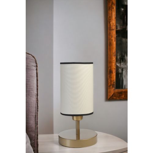 Rumeli - 8842-5P Gold Cream Table Lamp