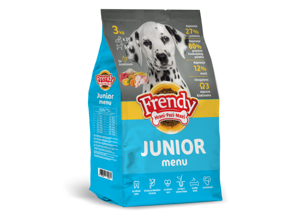 Frendy Junior menu