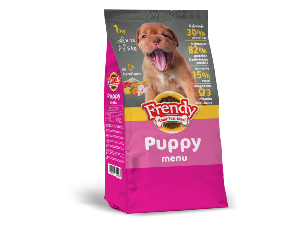 Frendy Puppy menu