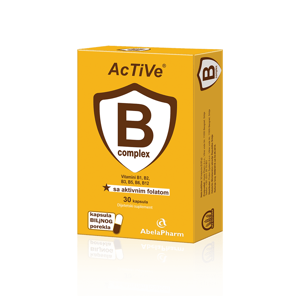 ACTIVE B COMPLEX®, 30 KAPSULA