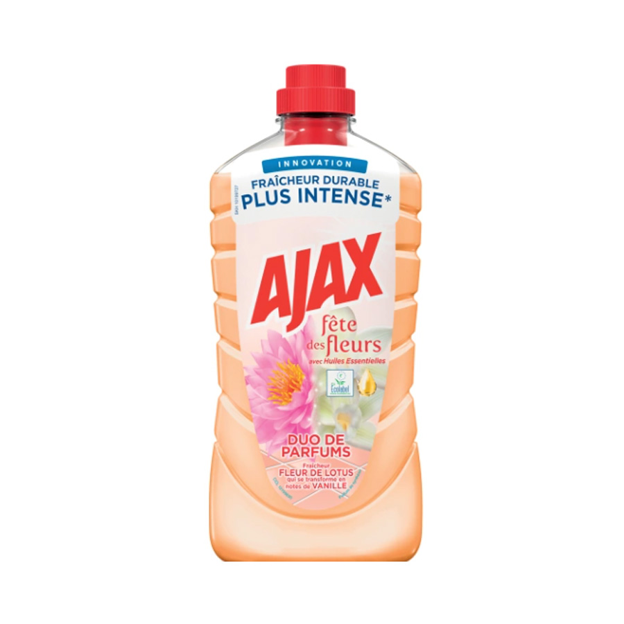 AJAX DUAL FRAGRANCE WATER LILY VANILLA SREDSTVO ZA POD 1 L