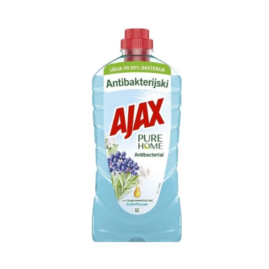 AJAX PURE HOME ANTEBACTERIAL ELDERFLOWER SREDSTVO ZA POD 1 L