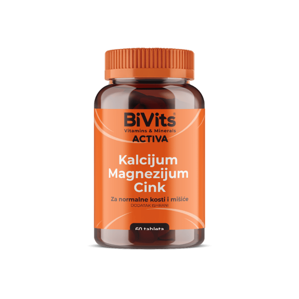 BIVITS ACTIVA® KALCIJUM MAGNEZIJUM CINK