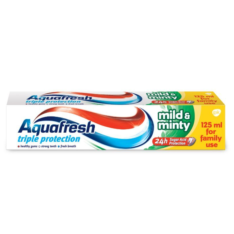 AQUAFRESH MILD MINT PASTA 125 ML