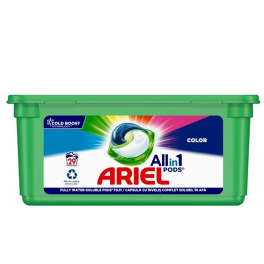 ARIEL COLOR ALL IN ONE KAPSULE ZA VEŠ 29 KOM