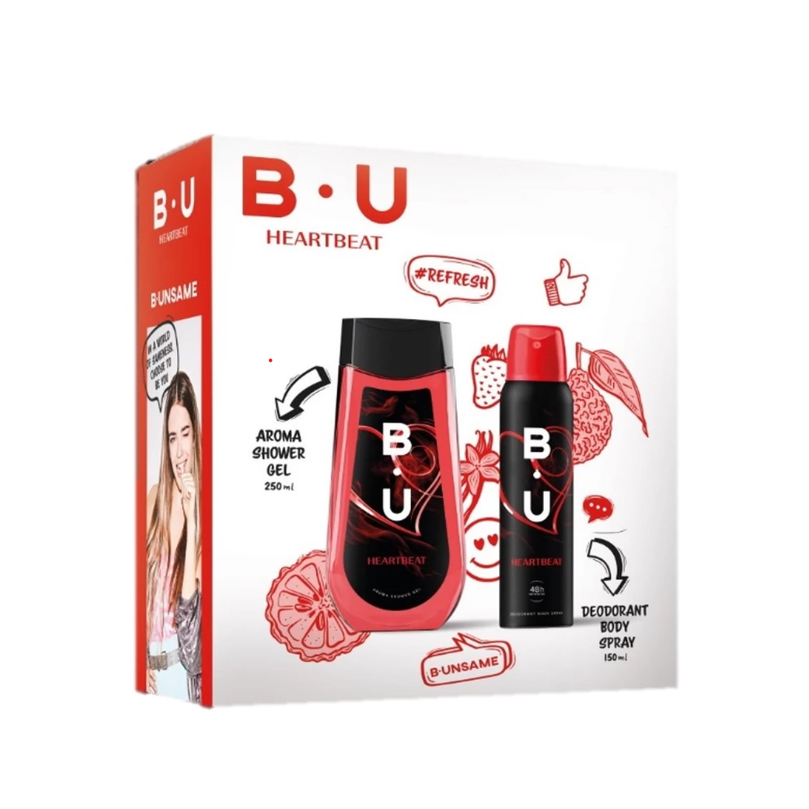 B.U. HEARTBEAT SET (DEO+GEL)