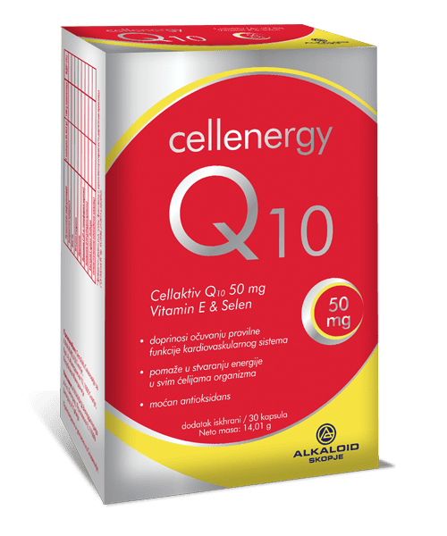 CELLENERGY Q10 50MG 30 KAPSULA