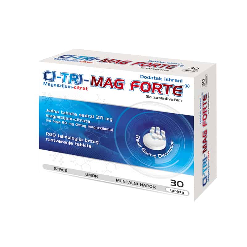 CI-TRI-MAG FORTE TBL.30X60MG