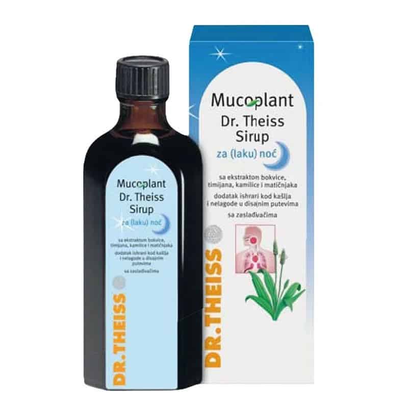 DR. THEISS MUCOPLANT SIRUP ZA LAKU NOĆ 100 ML