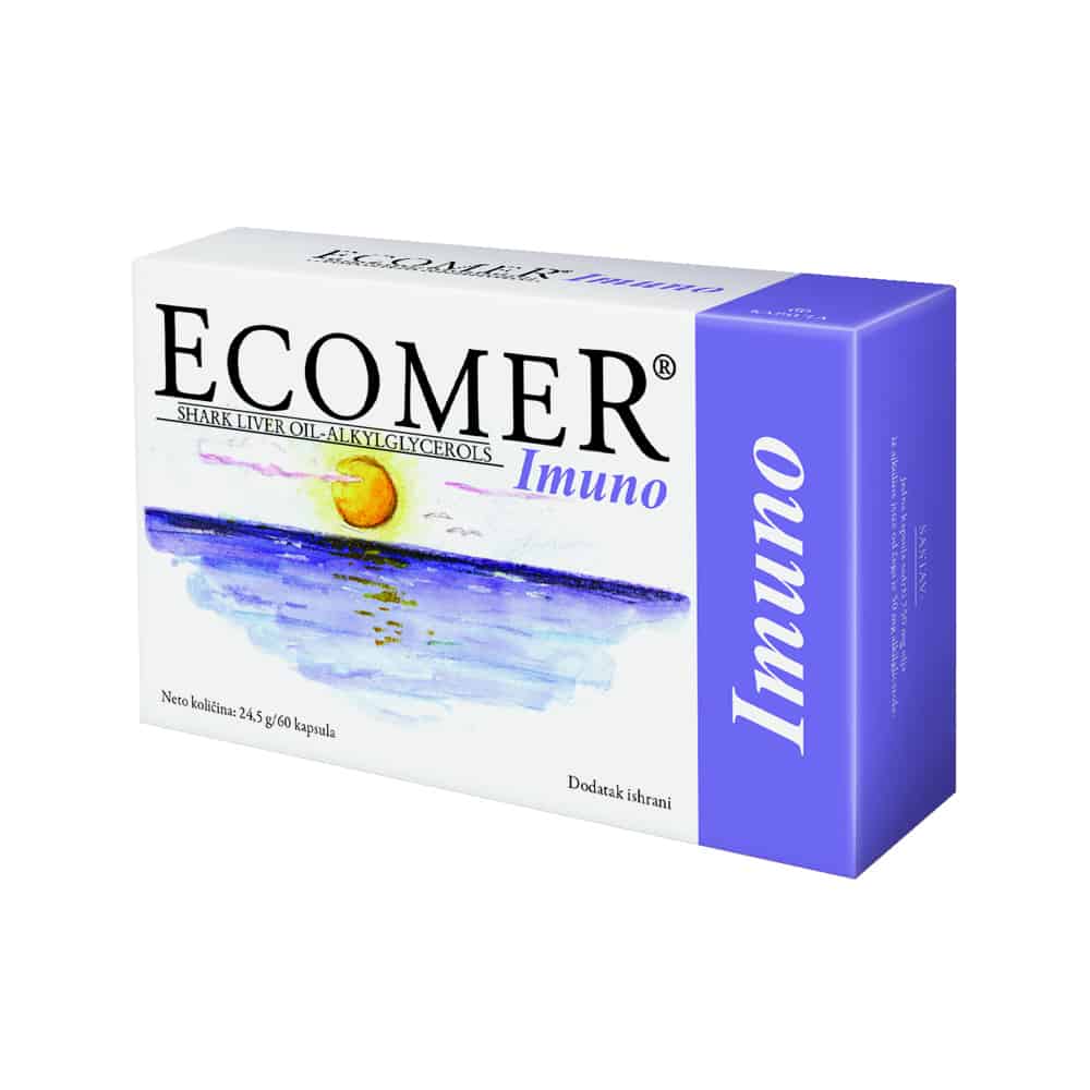 Ecomer® 250 mg, 60 kapsula