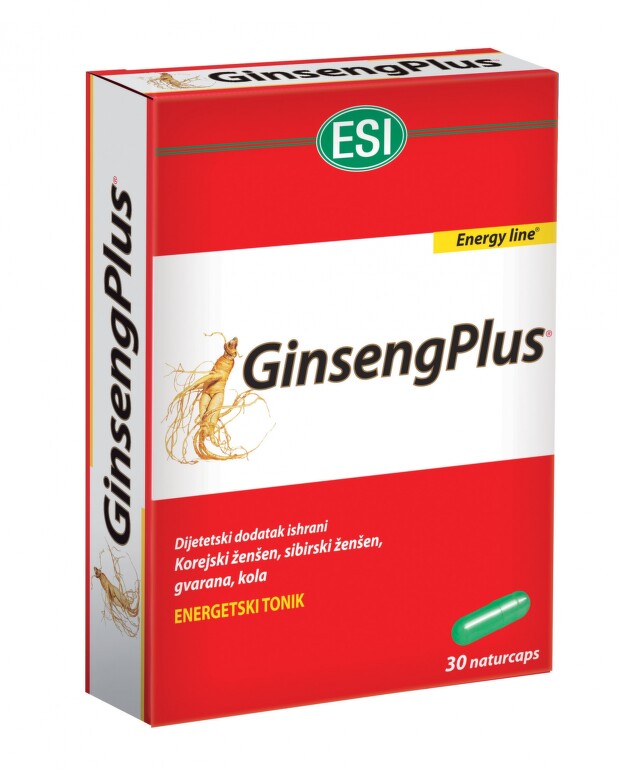 ESI GINSENGPLUS, 30 KAPSULA