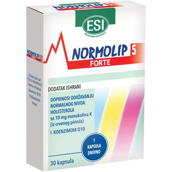 ESI Normolip 5 forte 30 kapsula