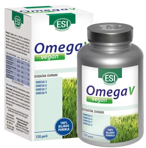 ESI OMEGACTIVE VEGAN (OMEGA 3, 6, 7 I 9) 120 KAPSULA