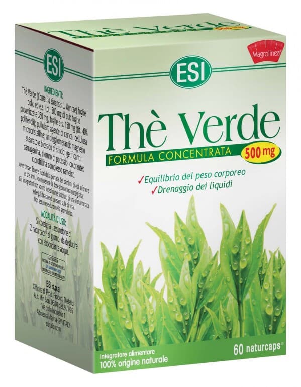 ESI Zeleni čaj „The Verde“ 60 kapsula