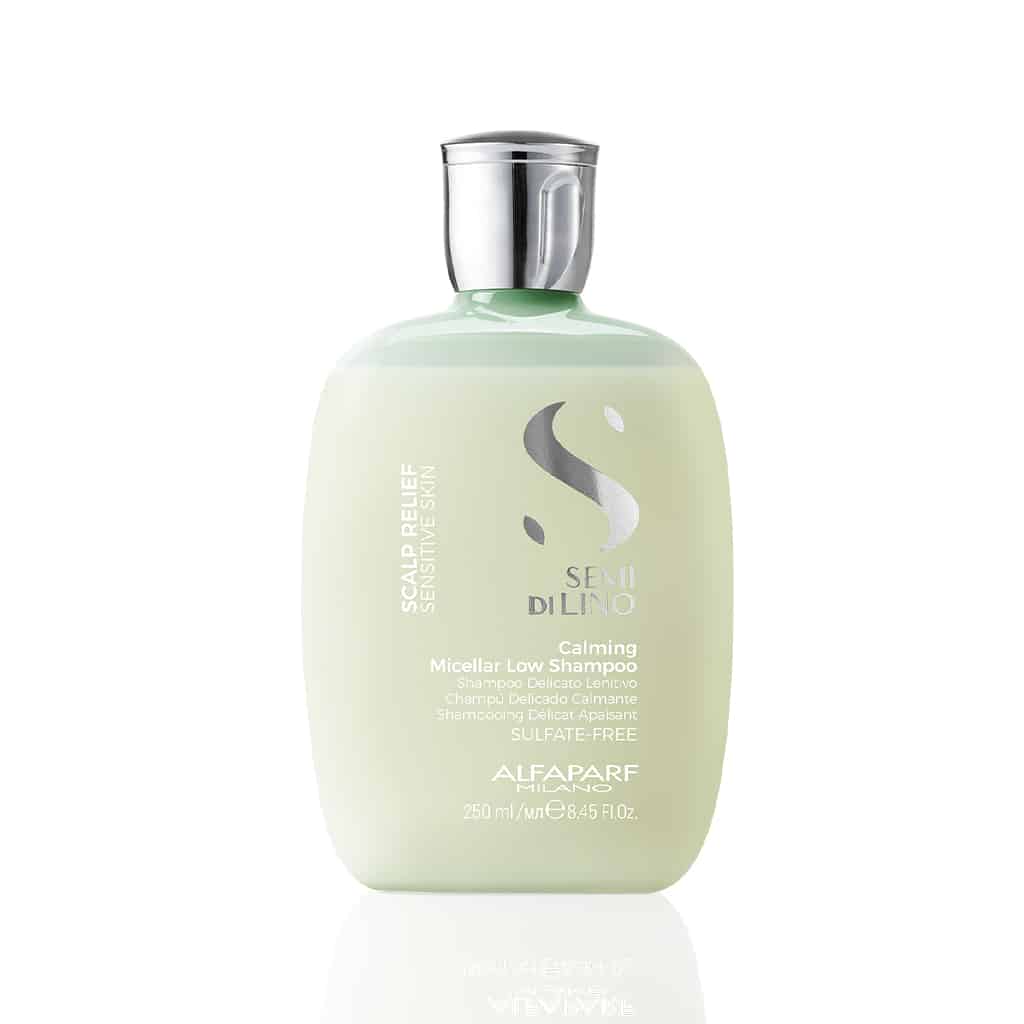 Alfaparf Semi Di Lino Scalp | Micelarni šampon za osetljivo teme, bez sulfata, za sjaj i mekoću | 250 ml