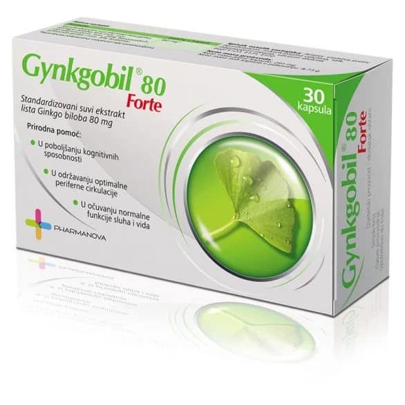 Gynkgobil® Forte 80mg 30 kapsula