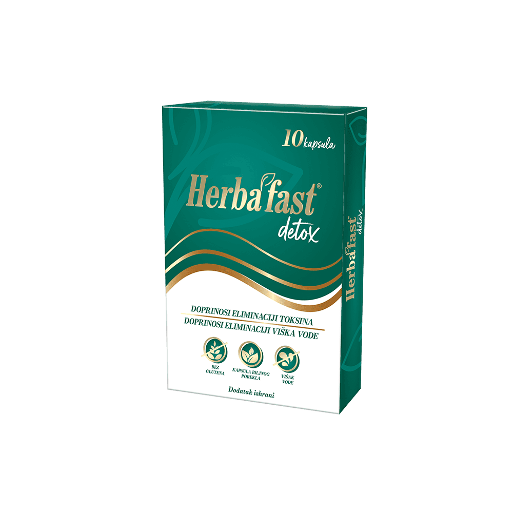 Herbafast® Detox, 10 kapsula