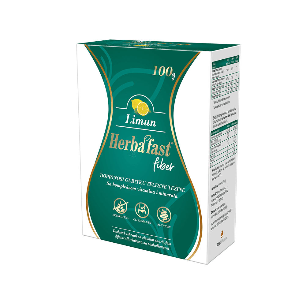 HERBAFAST® FIBER – LIMUN, 10 KESICA