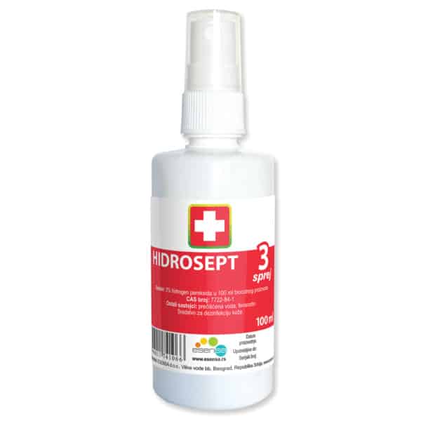 HIDROSEPT 3% SPREJ RASTVOR 100ml