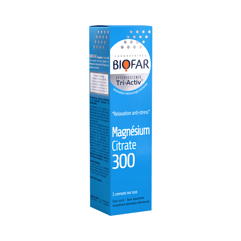 MAGNESIUM COMPLEX 300 BIOFAR, 15 ŠUMEĆIH TABLETA