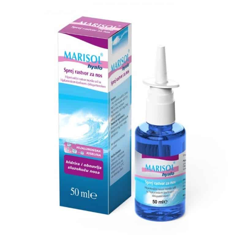 MARISOL HYALO SPREJ RASTVOR ZA NOS 50 ML