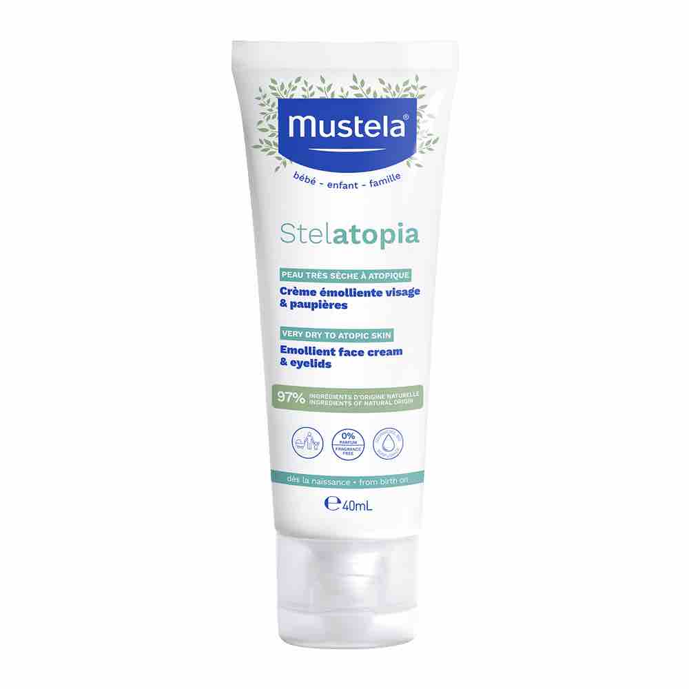 MUSTELA ® Stelatopia® Emolijentna krema za lice 40m