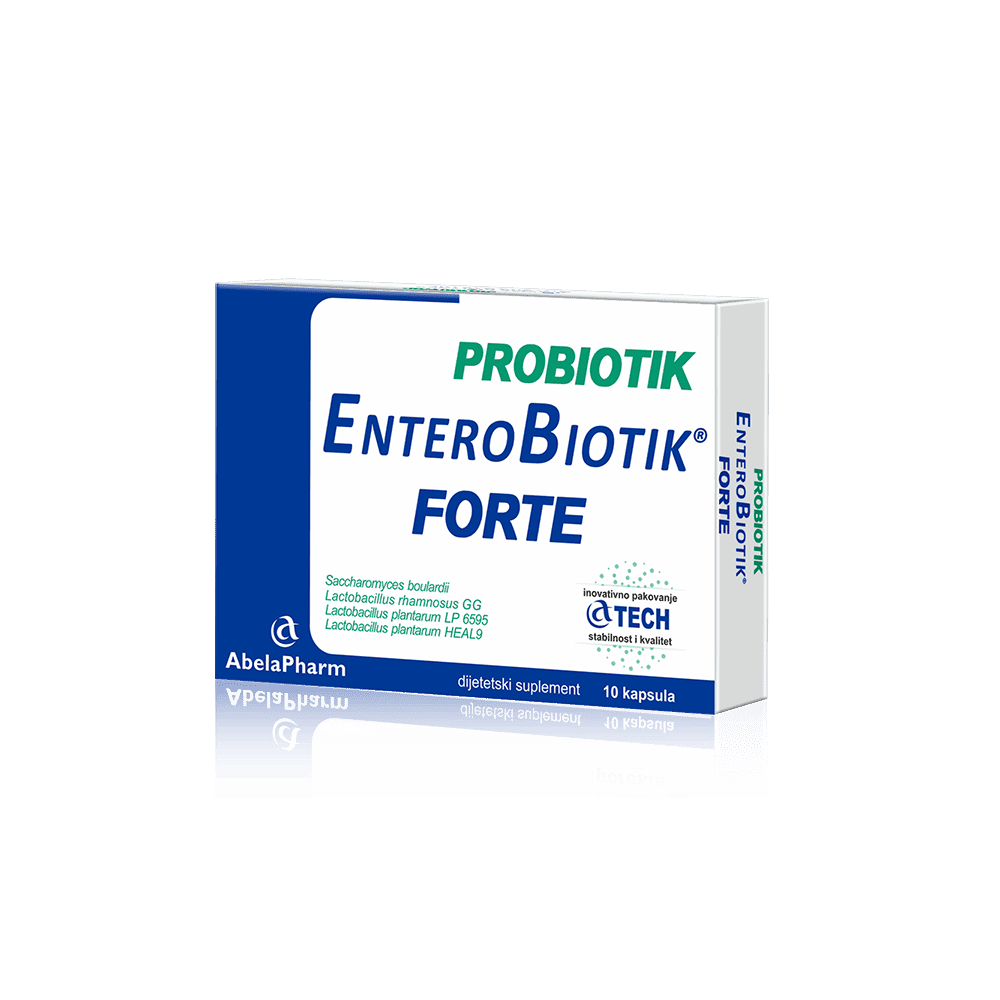 PROBIOTIK ENTEROBIOTIK® FORTE, 10 KAPSULA