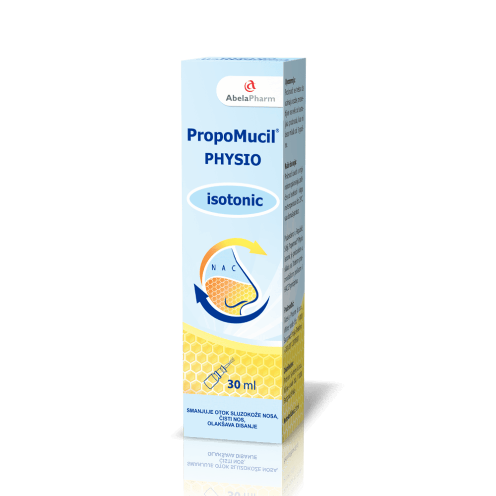 PROPOMUCIL® PHYSIO ISOTONIC FIZIOLOŠKI RASTVOR, 30 ML