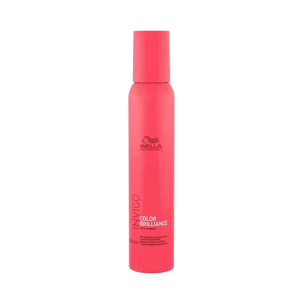 Wella Invigo Color Brilliance | Mousse maska za obojenu kosu, zaštita boje i sjaj | 200 ml